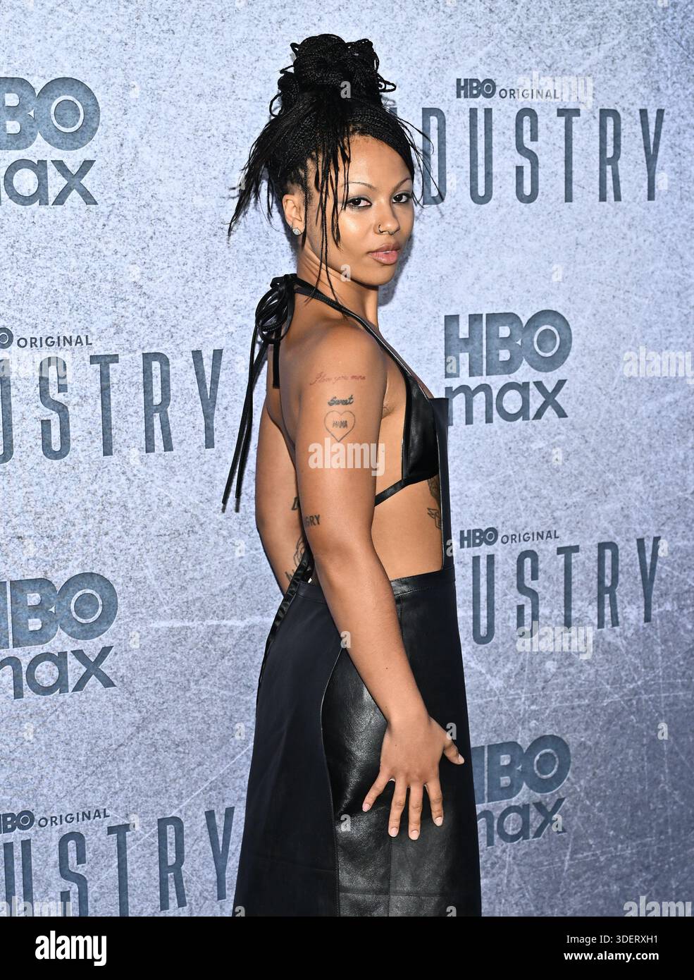 Myha'la Herrold attends the premiere of HBO's "Industry" Season 4 at ...