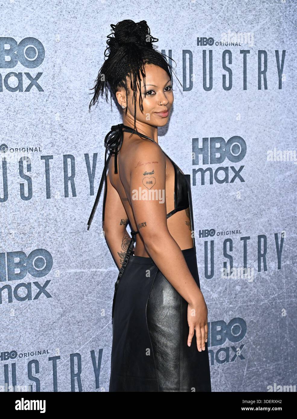Myha'la Herrold attends the premiere of HBO's "Industry" Season 4 at ...