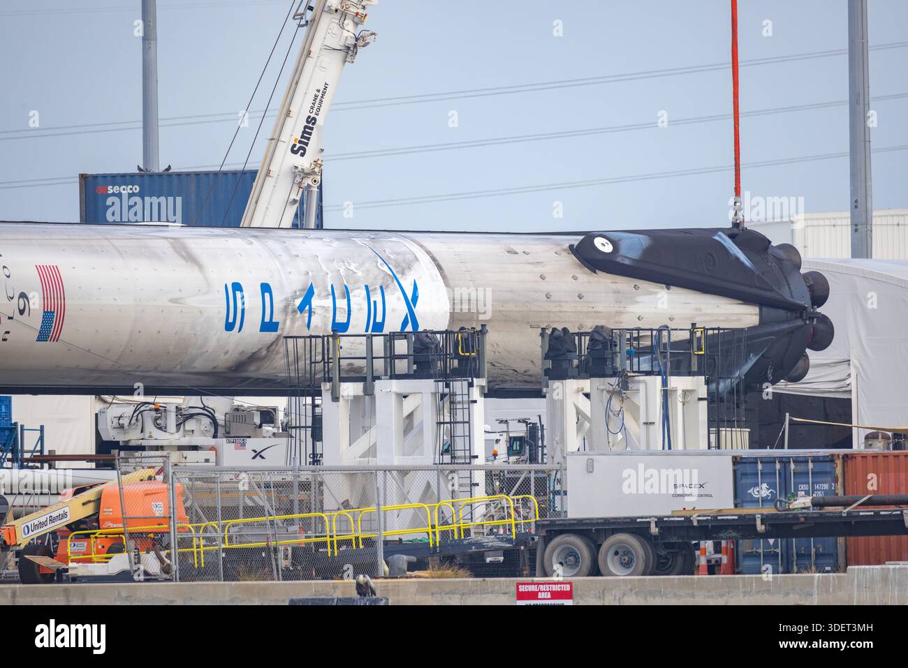 USA. 08th Jan, 2026. Description: After completing the first SpaceX ...