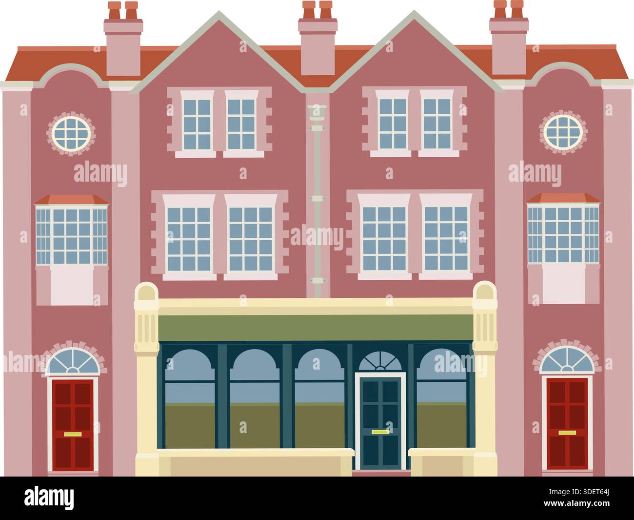 House building buildings england Cut Out Stock Images & Pictures - Alamy