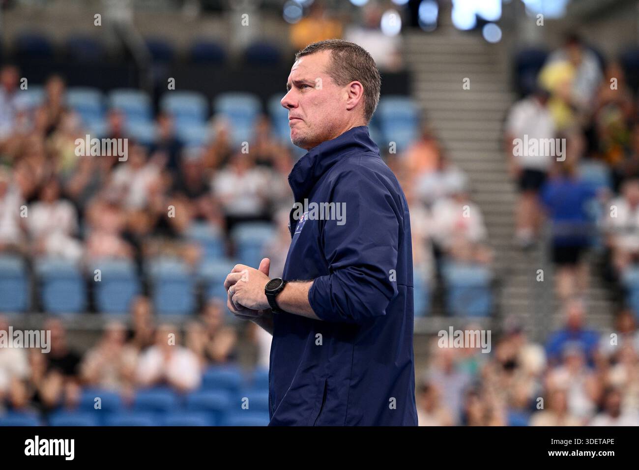 Sydney, Australia. 09th Jan, 2026. Team Australia captain Lleyton ...