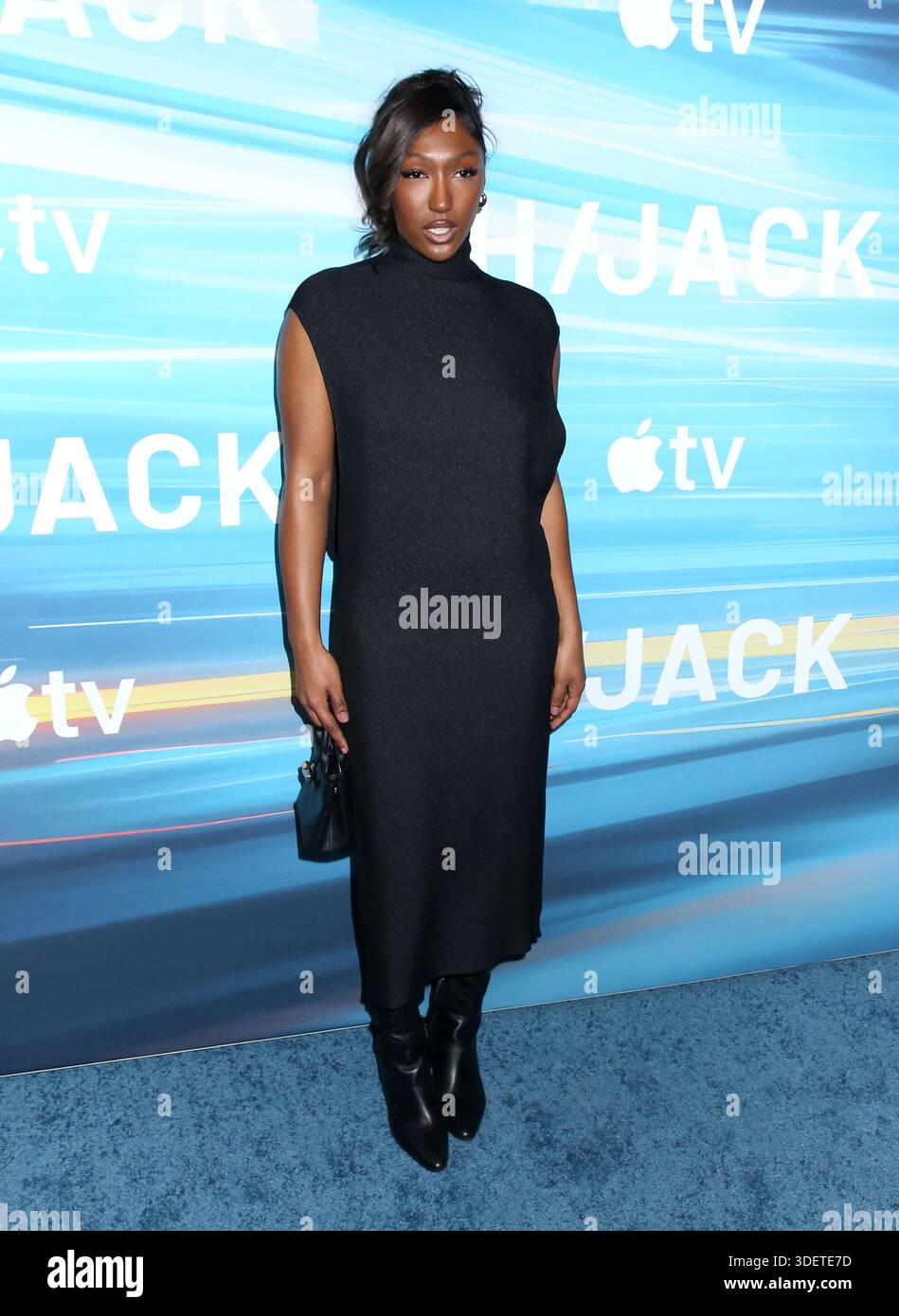 New York City, USA. 08th Jan, 2026. Isan Elba attending Apple TV's ...