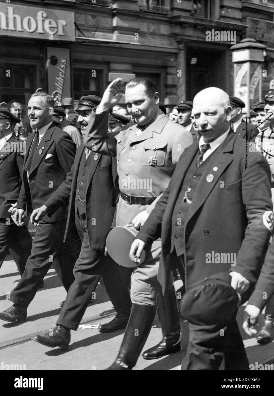 National holiday of the german people Black and White Stock Photos ...