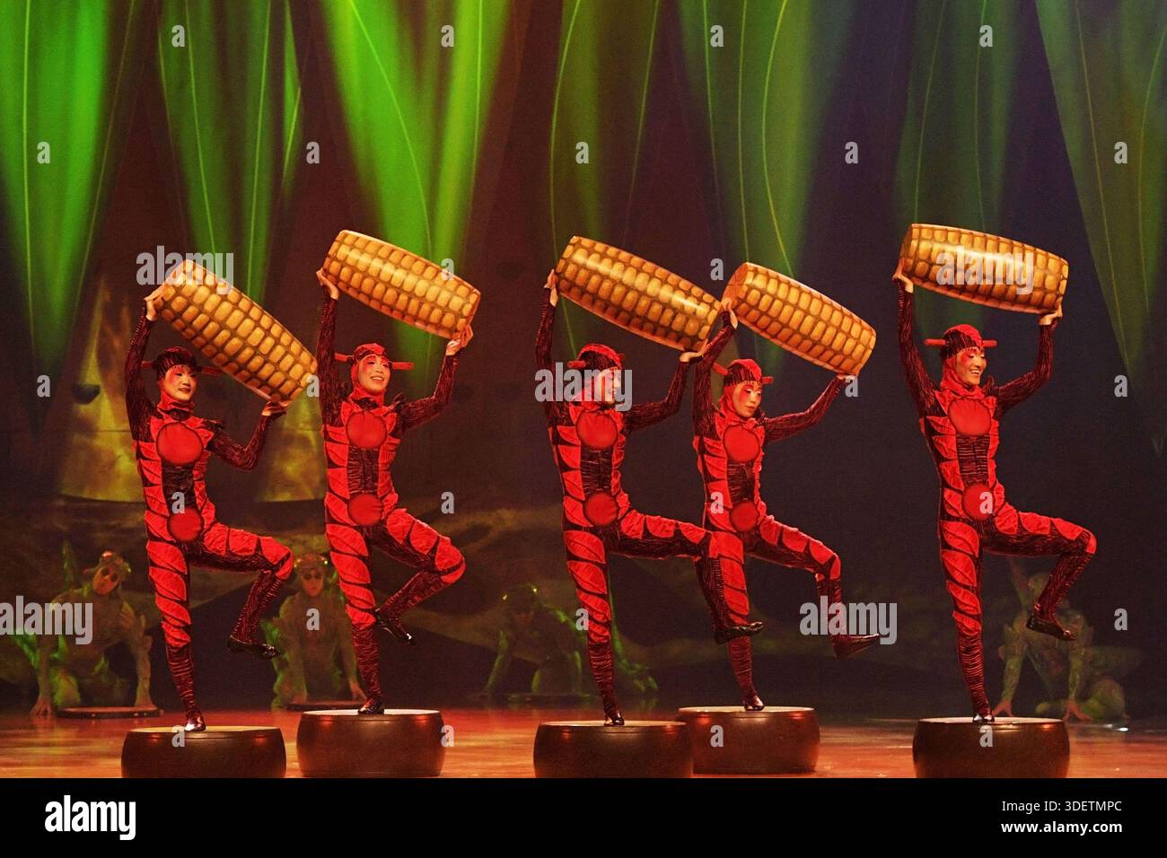 LONDON, ENGLAND - JANUARY 08: Cirque Du Soleil "OVO" at The Royal ...