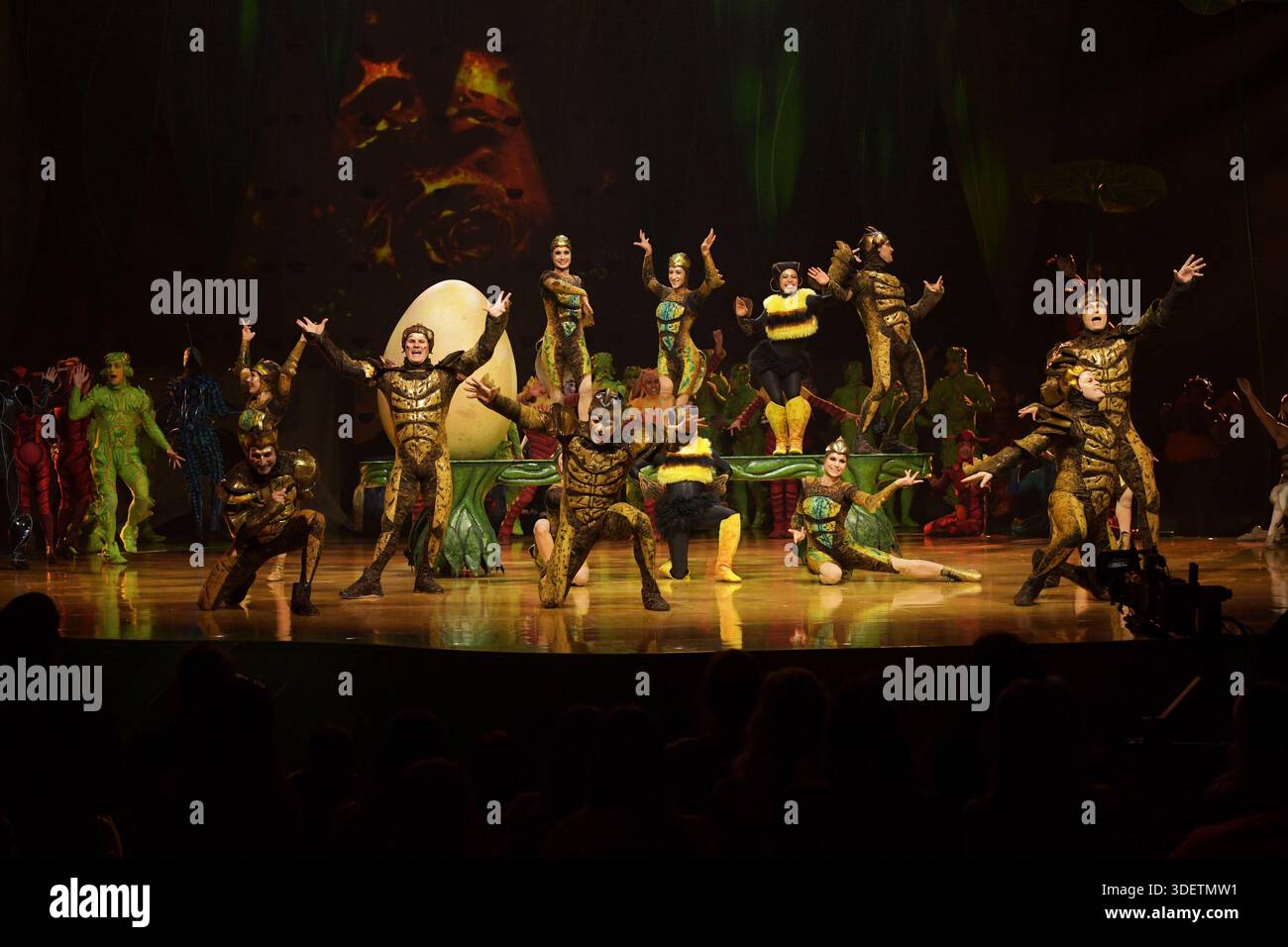 LONDON, ENGLAND - JANUARY 08: Cirque Du Soleil "OVO" at The Royal ...