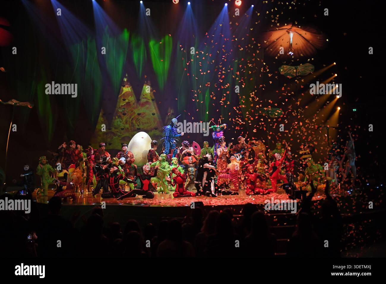 LONDON, ENGLAND - JANUARY 08: Cirque Du Soleil "OVO" at The Royal ...