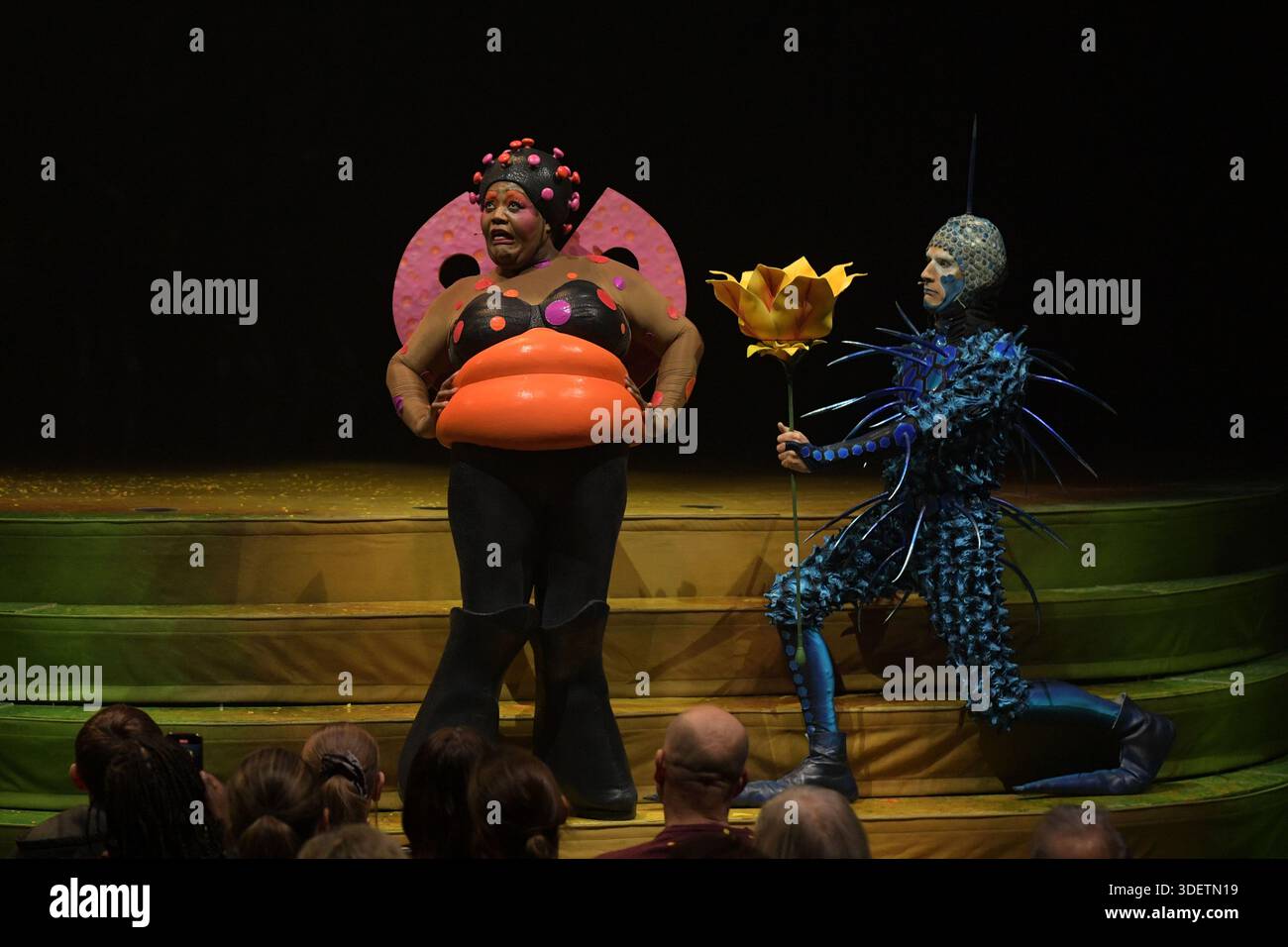 LONDON, ENGLAND - JANUARY 08: Cirque Du Soleil "OVO" at The Royal ...