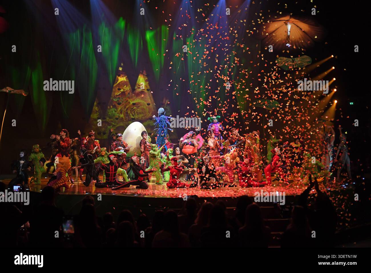 LONDON, ENGLAND - JANUARY 08: Cirque Du Soleil "OVO" at The Royal ...
