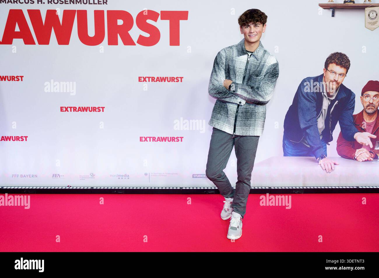 Benedikt Kalcher bei der Premiere des Kinofilms Extrawurst im Mathäser ...