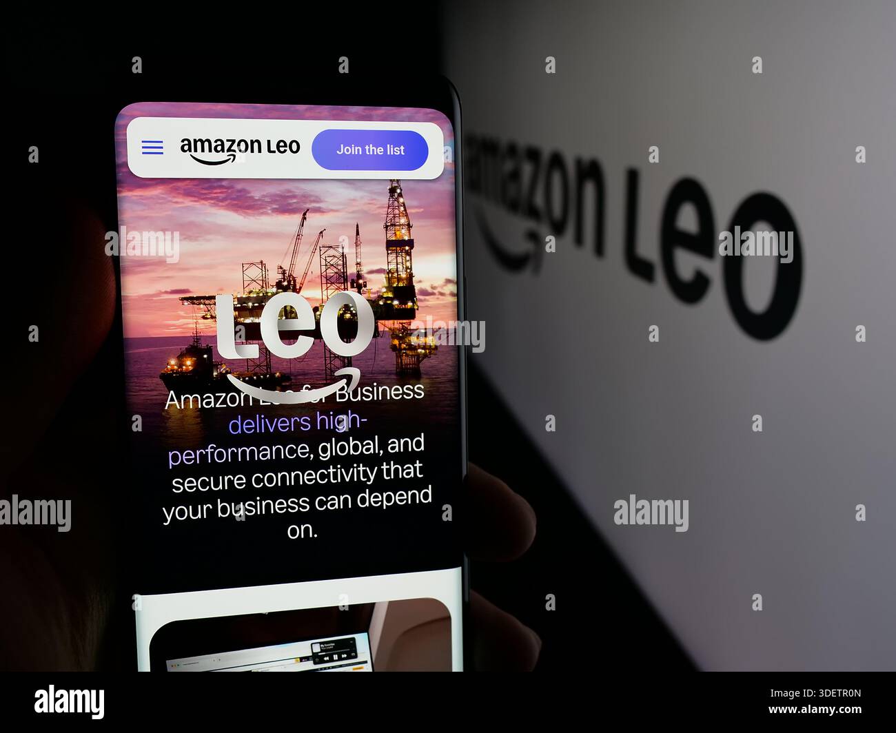 In this photo illustration, a cellphone with the webpage of US ...
