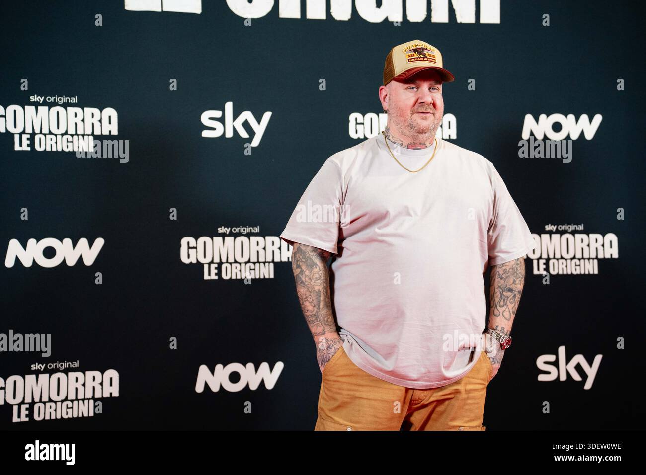 Jake La Furia attends the ''Gomorra - Le Origini'' photocall at The ...