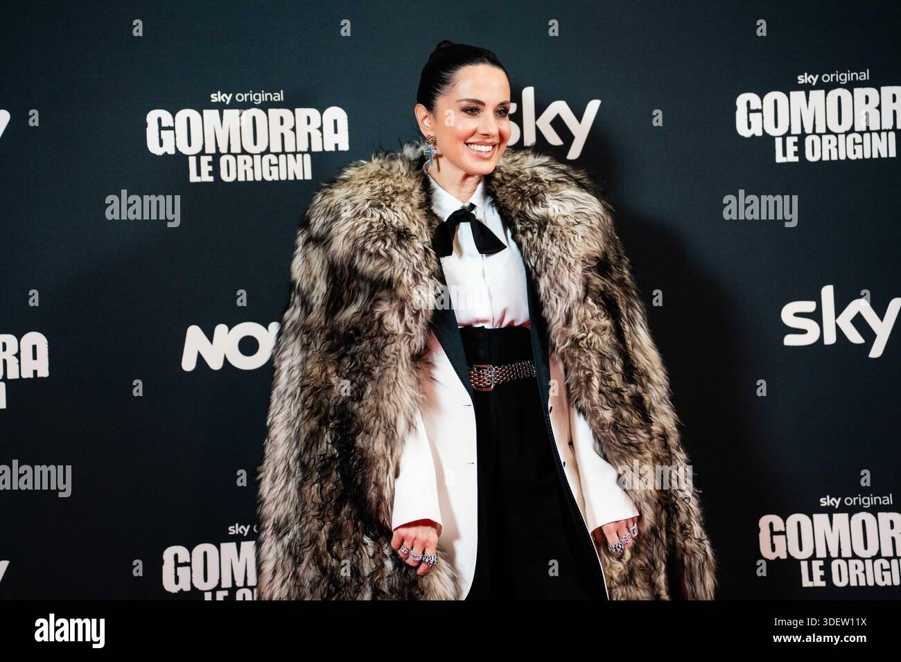 Paola Iezzi attends the ''Gomorra - Le Origini'' photocall at The Space ...