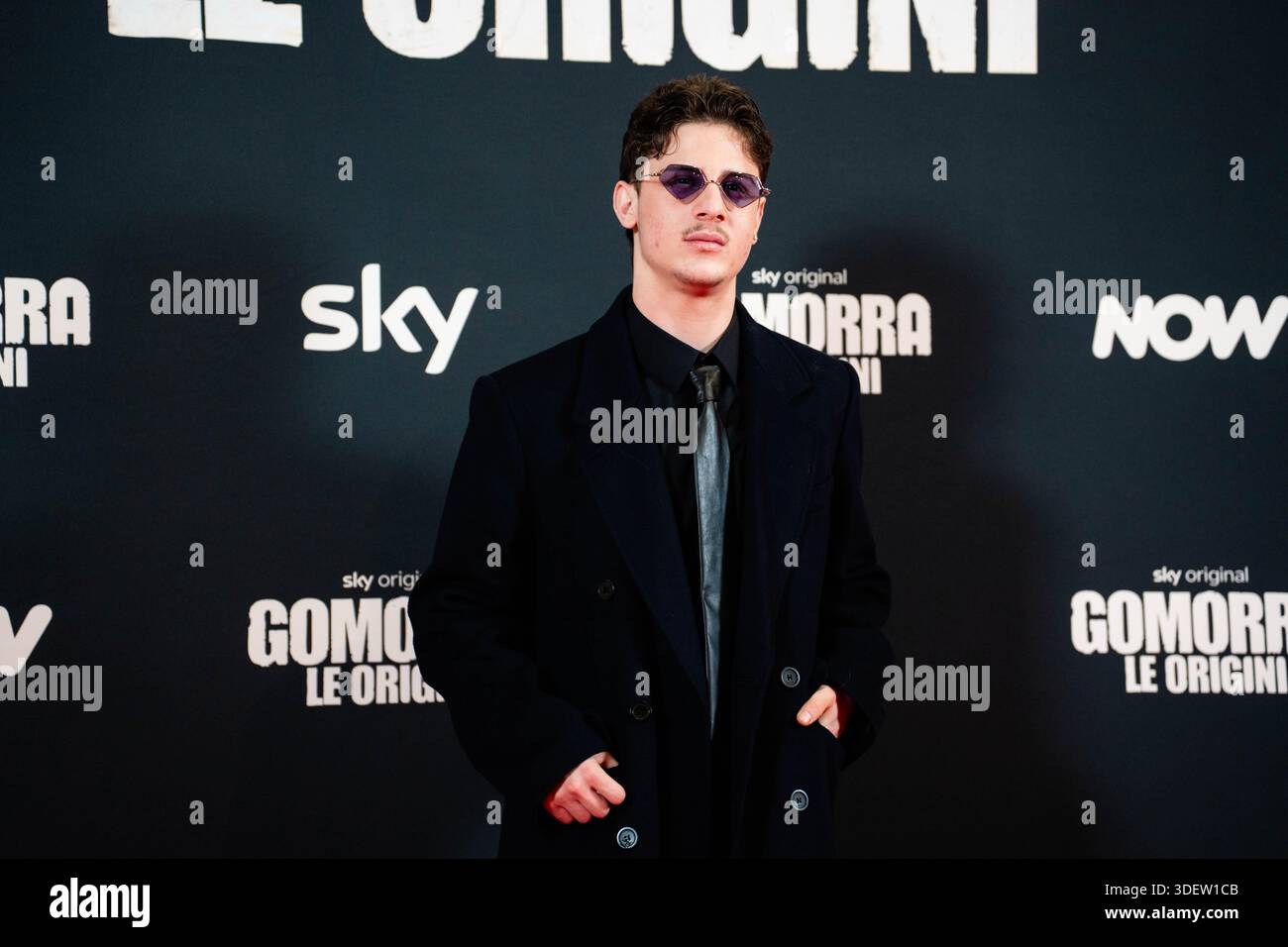 Luca Lubrano attends the ''Gomorra - Le Origini'' photocall at The ...
