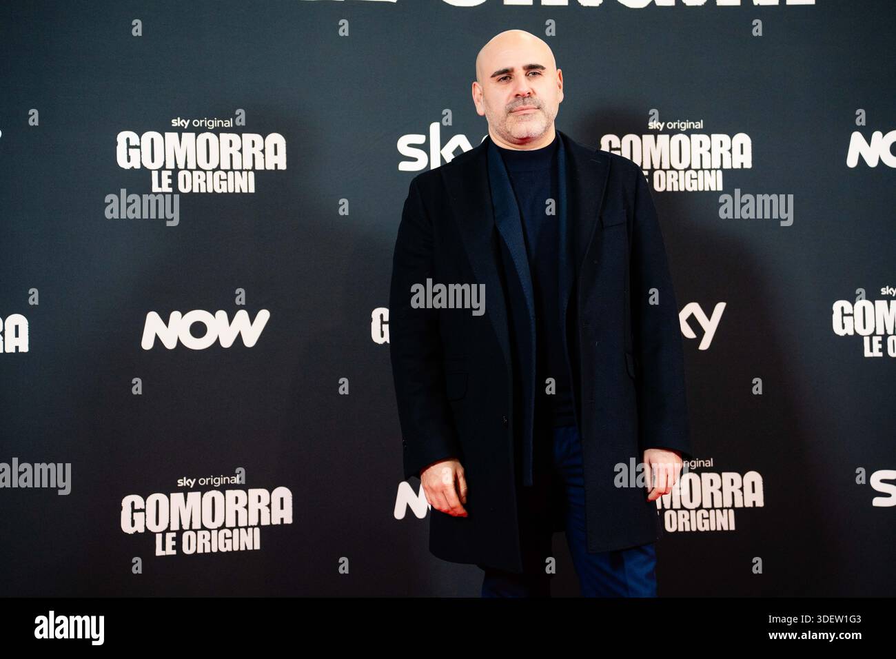 Francesco Ghiaccio attends the ''Gomorra - Le Origini'' photocall at ...