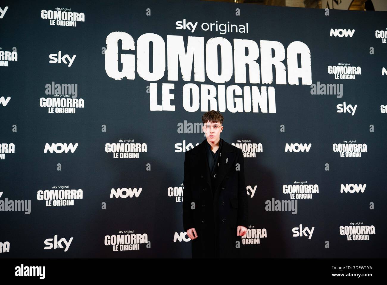 Rome, Italy. 08th Jan, 2026. Mattia Cozzolino attends the ''Gomorra ...