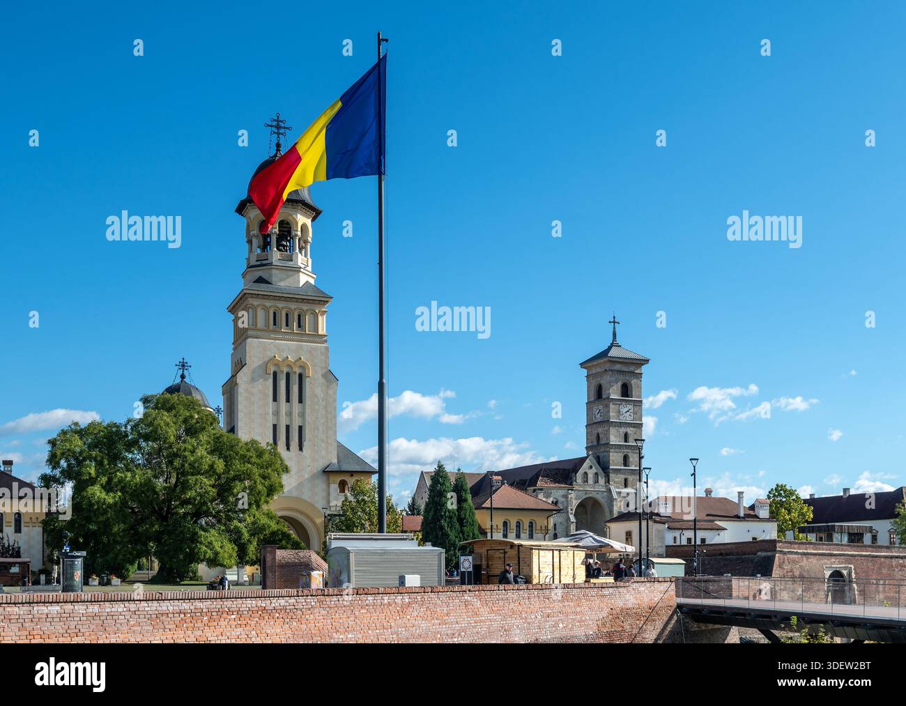 Historical Landmarks of the Alba Carolina Citadel in Romania Stock ...