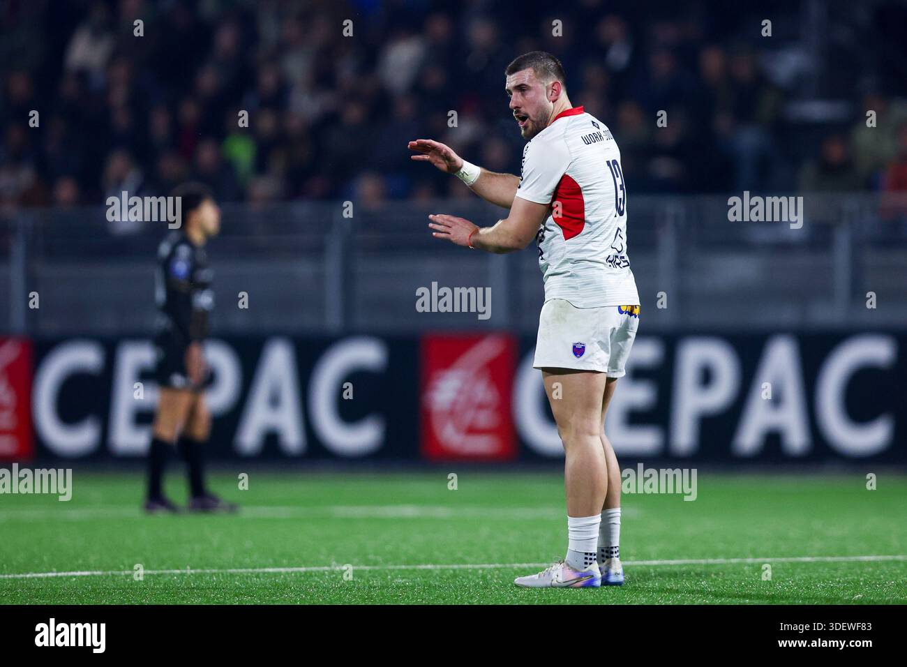 Romain FUSIER of Grenoble during the Pro D2 match between Aix-en ...