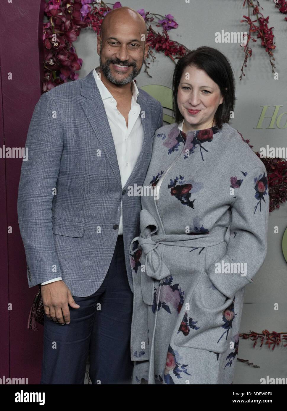 (L-R) Keegan-Michael Key and Elle Key at The Hollywood Reporter ...