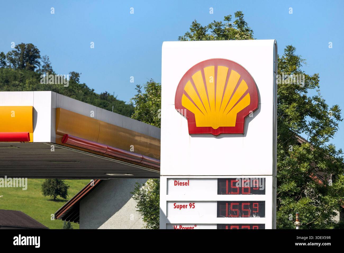 Shell Tankstelle, Österreich // Shell gas station, Austria - 20250722 ...