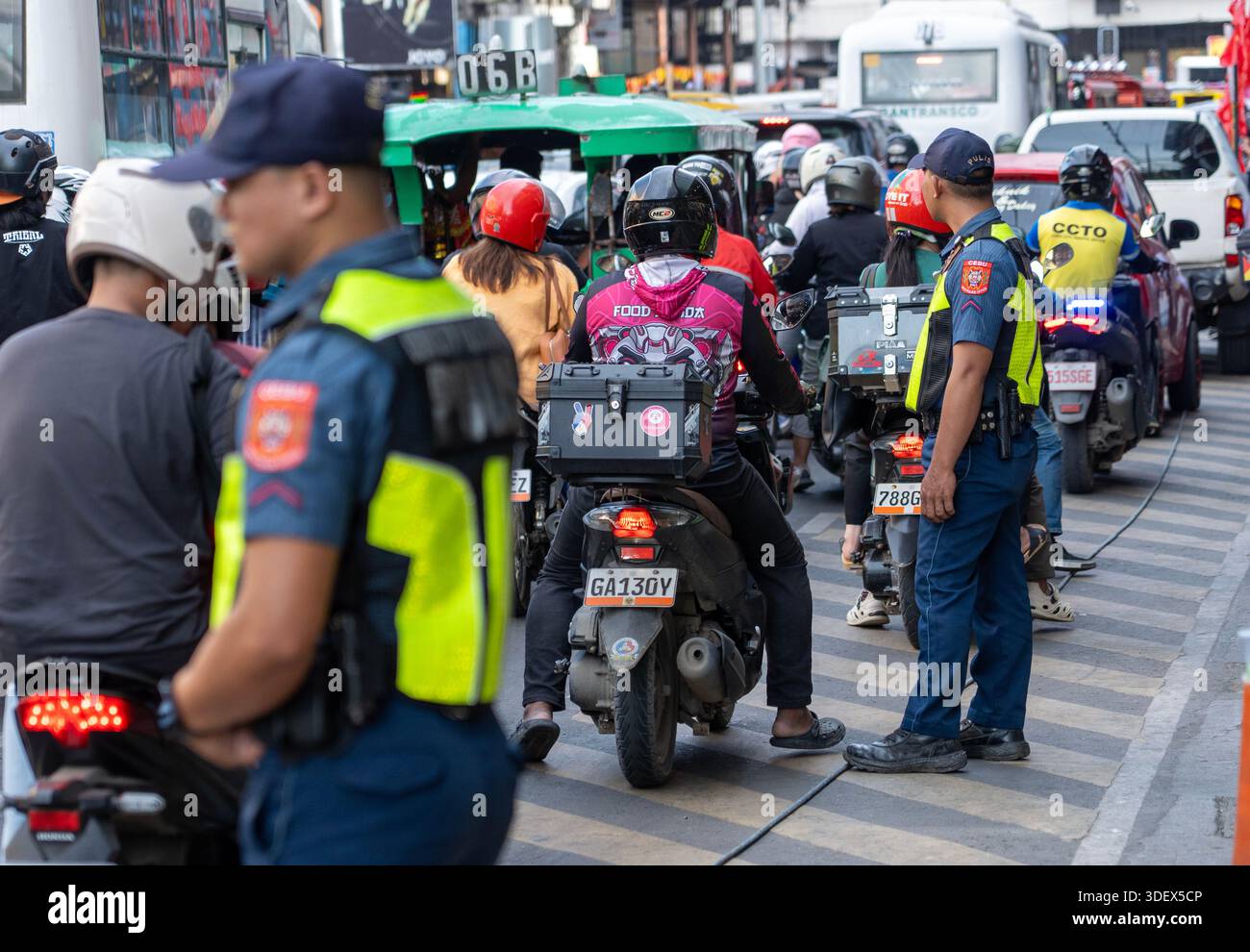 Uniformed Police officers provide a high level of visibility and manage ...