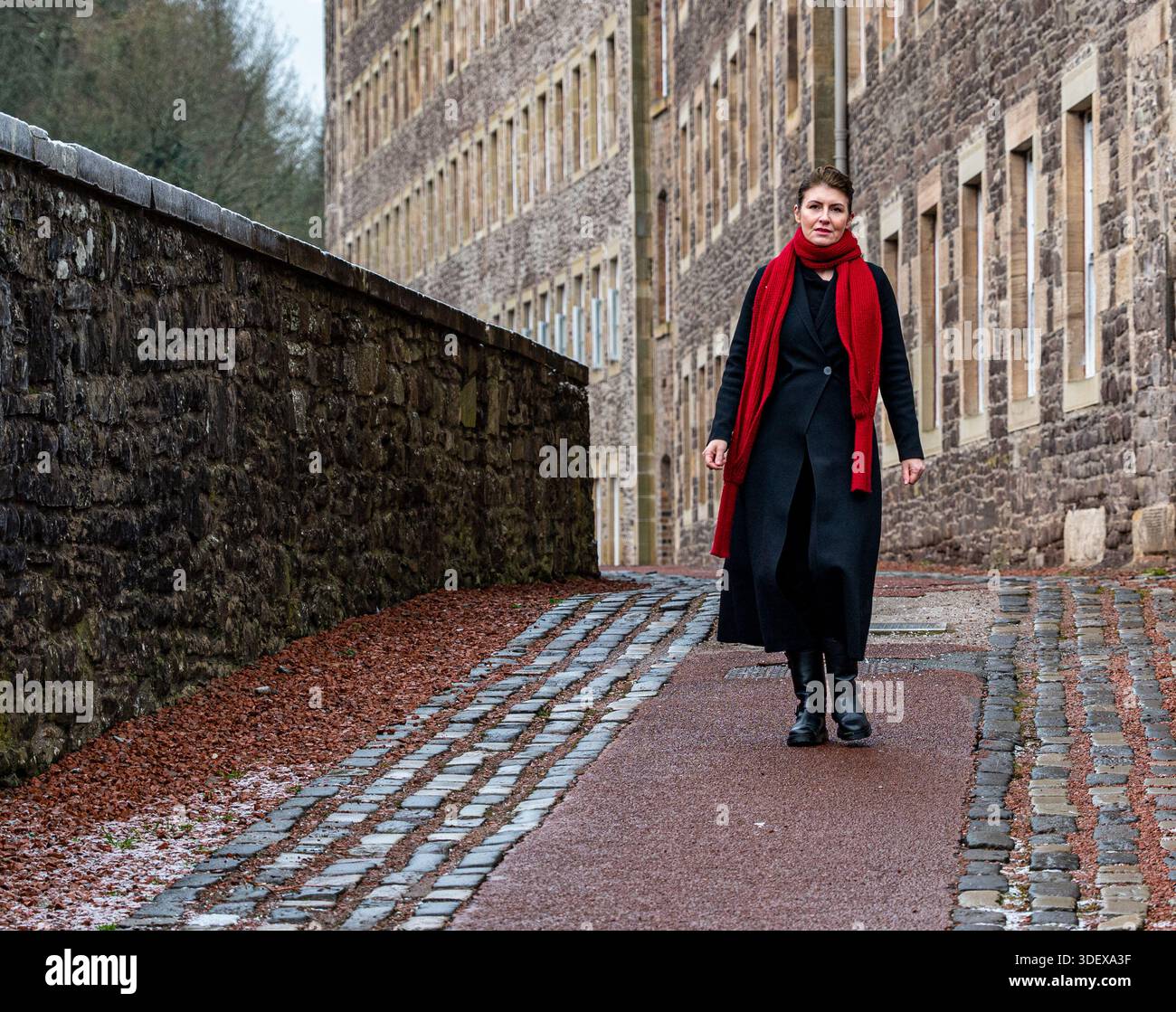 New Lanark, Lanarkshire, Scotland, UK, 09 January 2026, RPS 40% Project ...