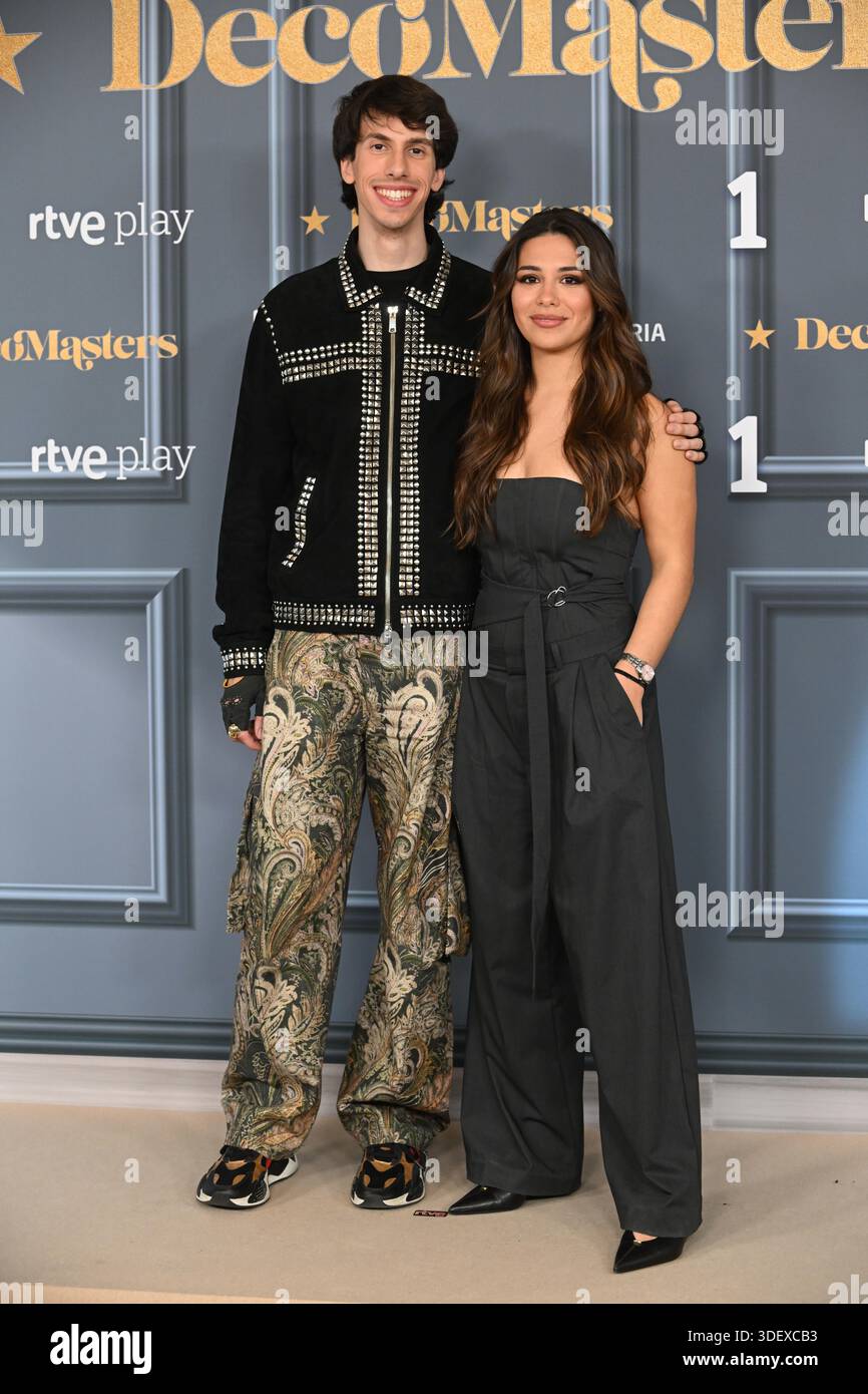 (L-R) King Bru and Andy Andrea during the presentation of 'Decomasters ...