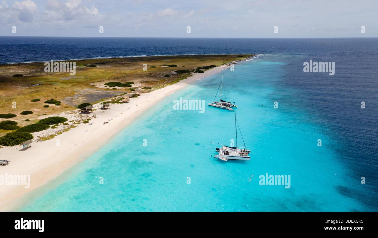 Experience the stunning beauty of Klein Curacao, where turquoise waters ...