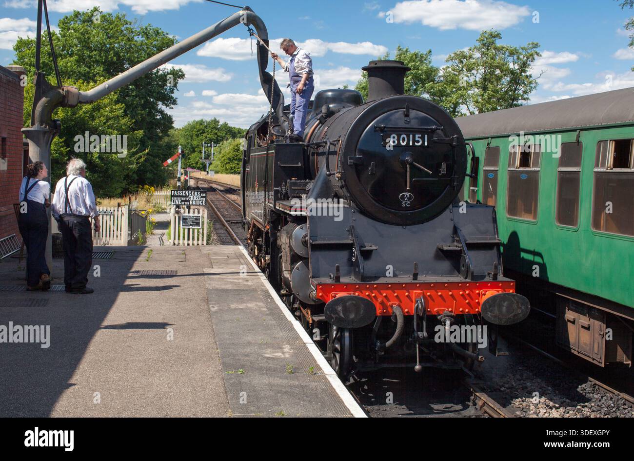 Steam era signalling hi-res stock photography and images - Alamy