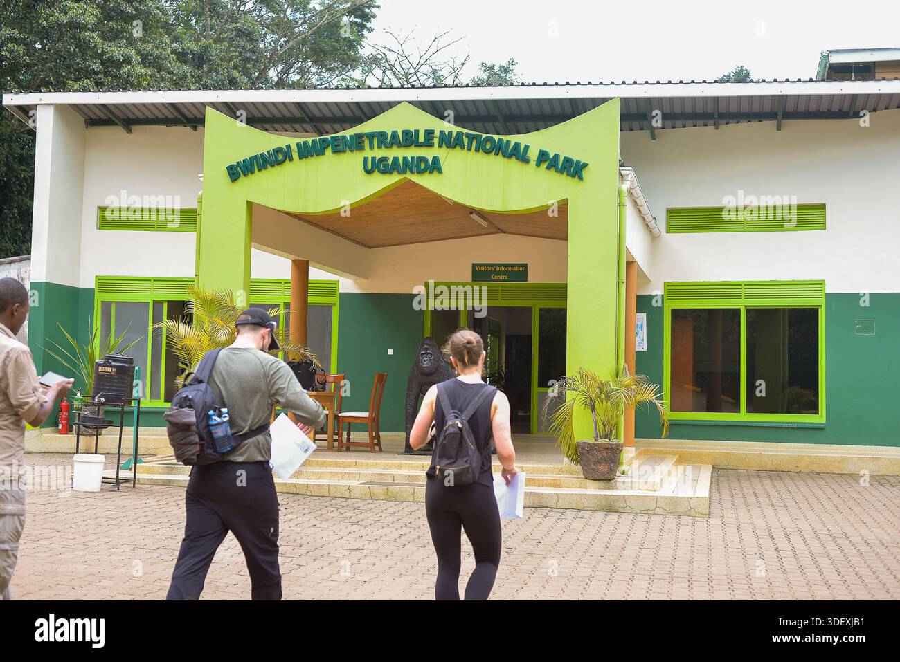 Bwindi np ranger and staff office hi-res stock photography and images ...