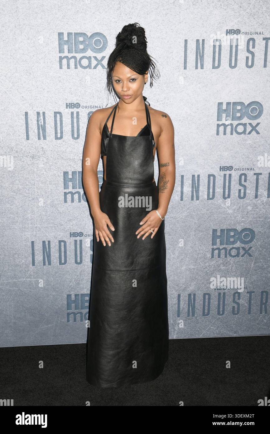 Myha la at arrivals for INDUSTRY Season 4 Premiere, Regal Union Square ...