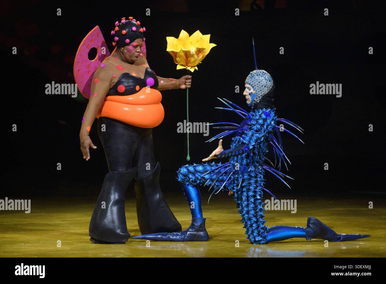 London, UK. 08 Jan, 2026. Pictured: Ladybug (Neiva Nascimento) and The ...