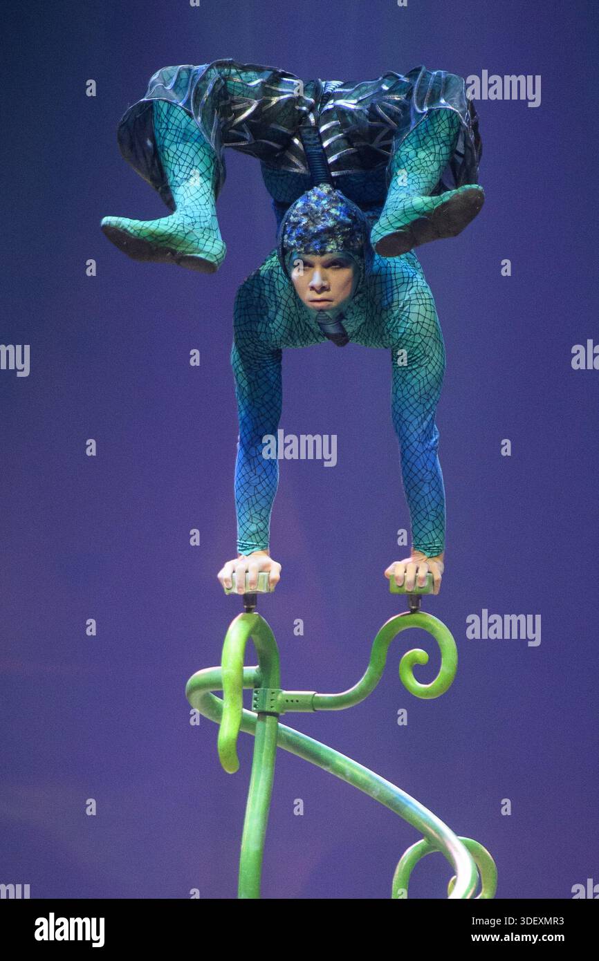 London, UK. 08 Jan, 2026. Pictured: Cooper Yarosloski performs on the ...