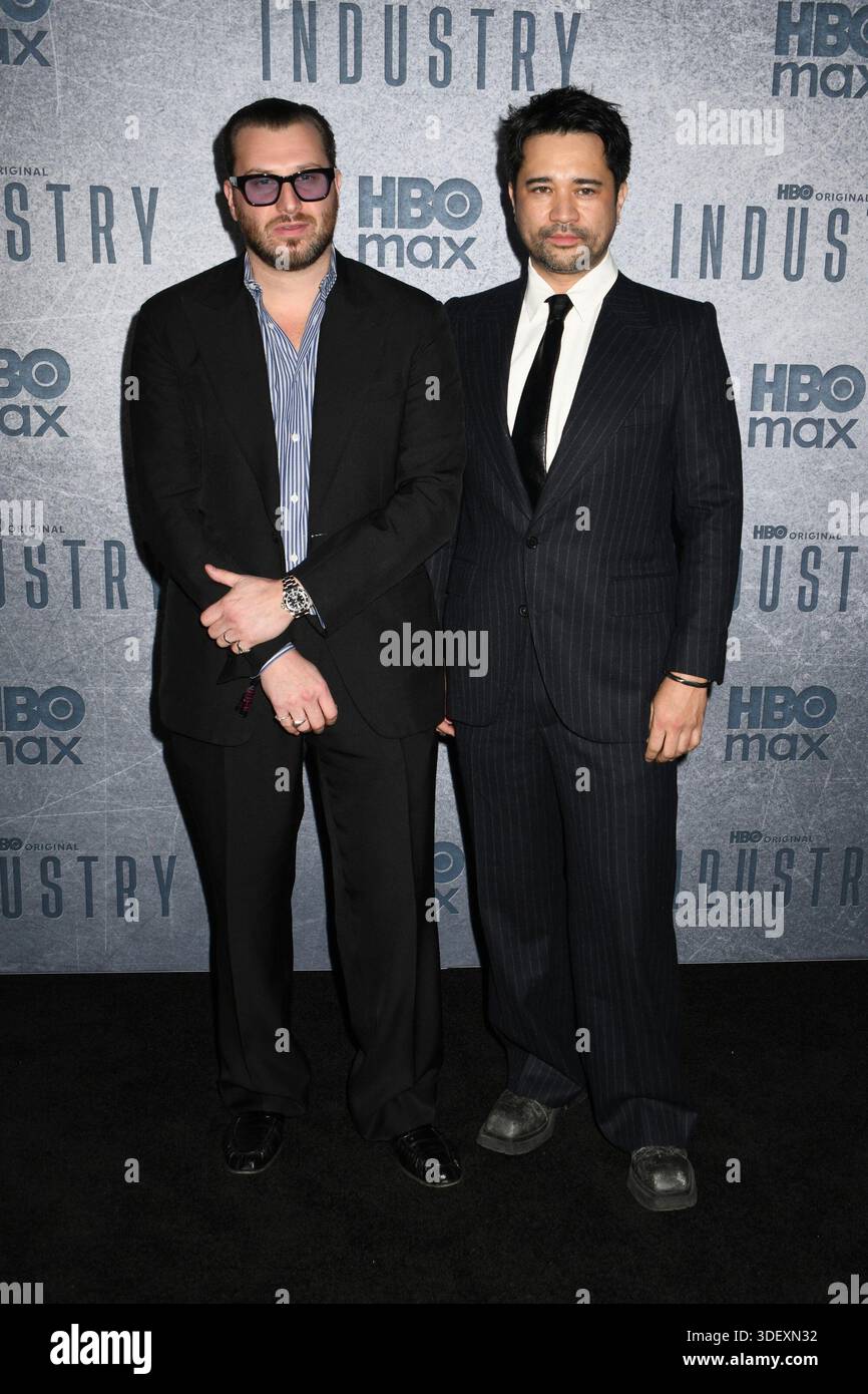 Lawrence Schlossman, James Harris at arrivals for INDUSTRY Season 4 ...