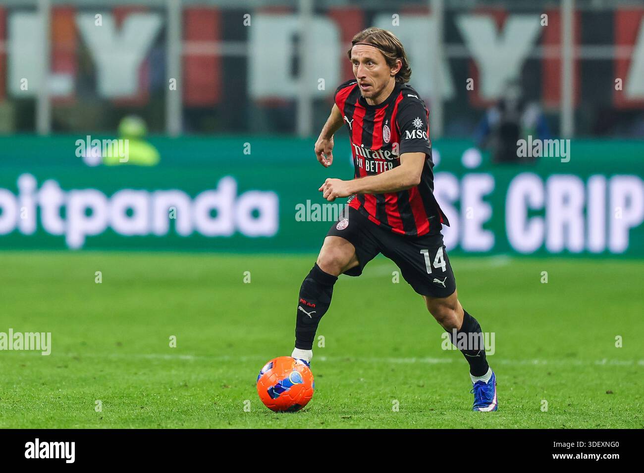 Luka Modric of AC Milan seen in action during Serie A 2025/26 football ...