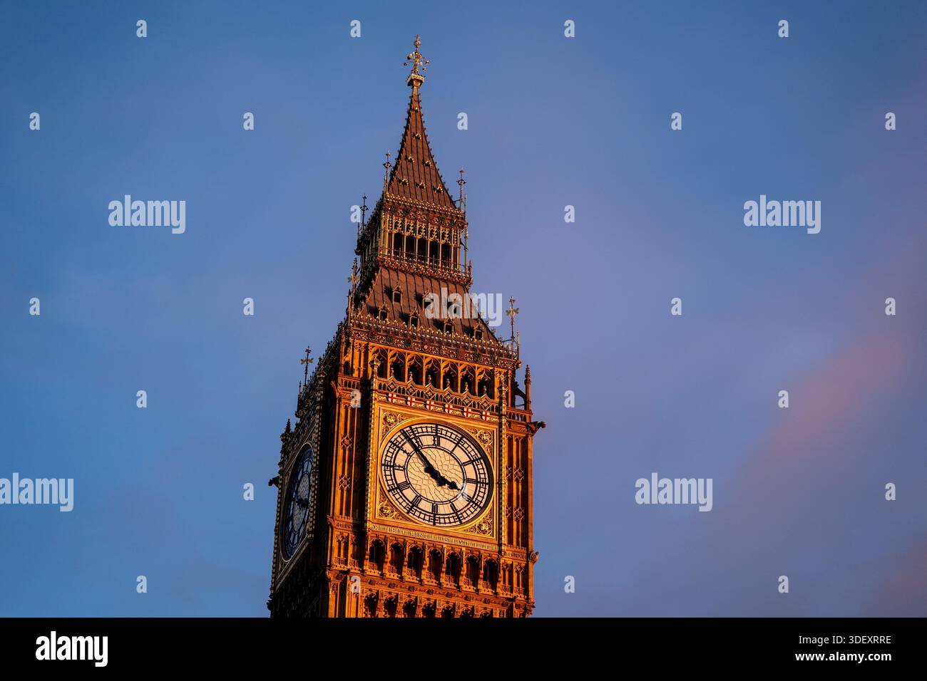 A view of Elizabeth clock tower commonly called Big Ben on January 4 ...