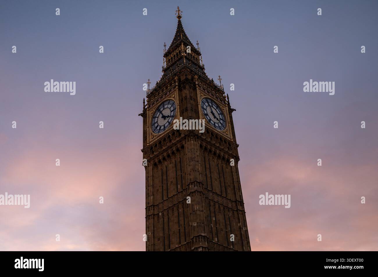 A view of Elizabeth clock tower commonly called Big Ben on January 4 ...