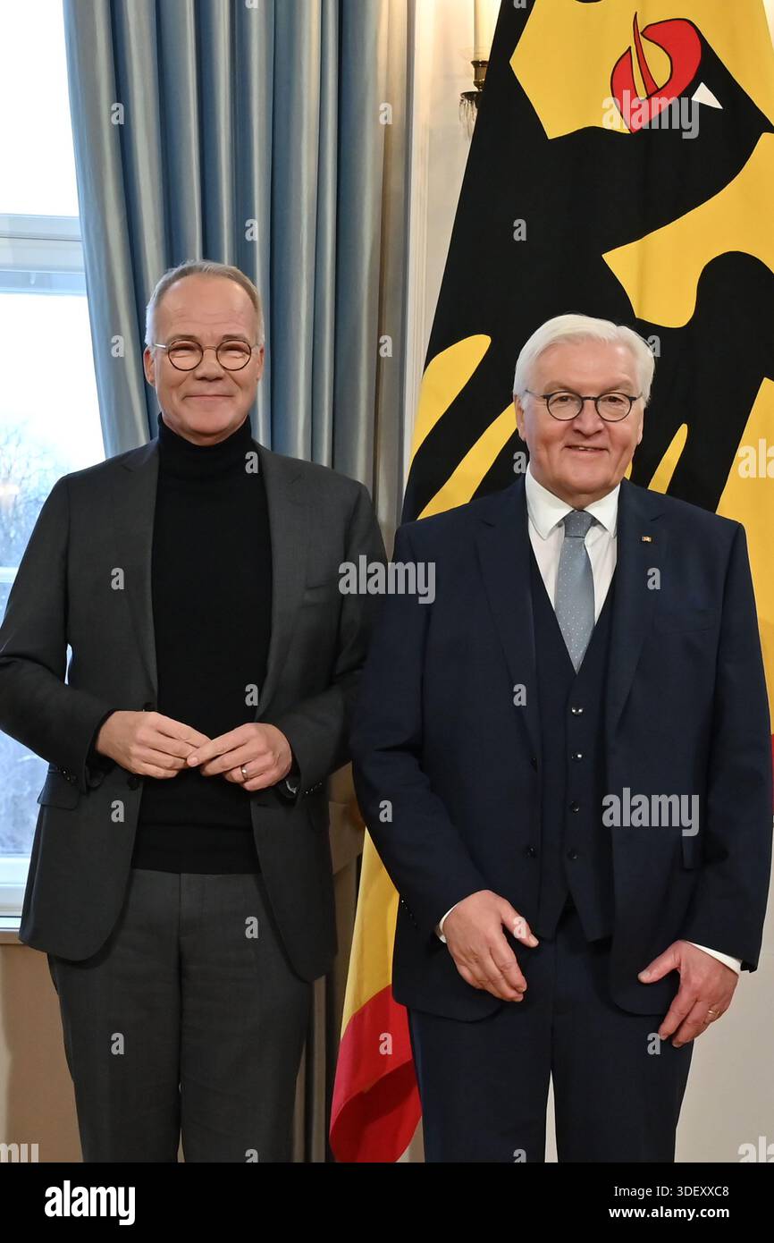 German President Frank Walter Steinmeier welcome German Social ...