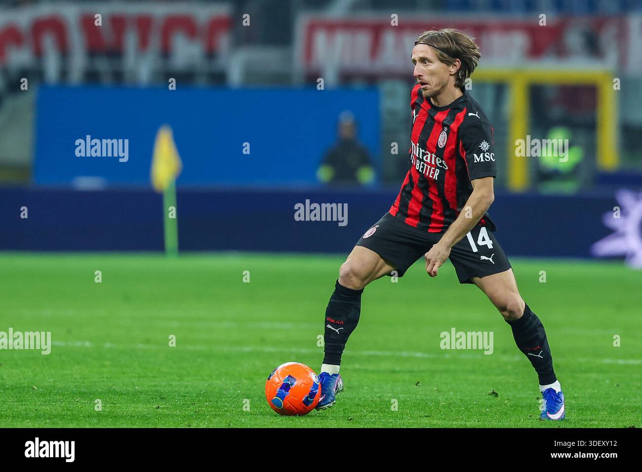 Luka Modric of AC Milan seen in action during Serie A 2025/26 football ...