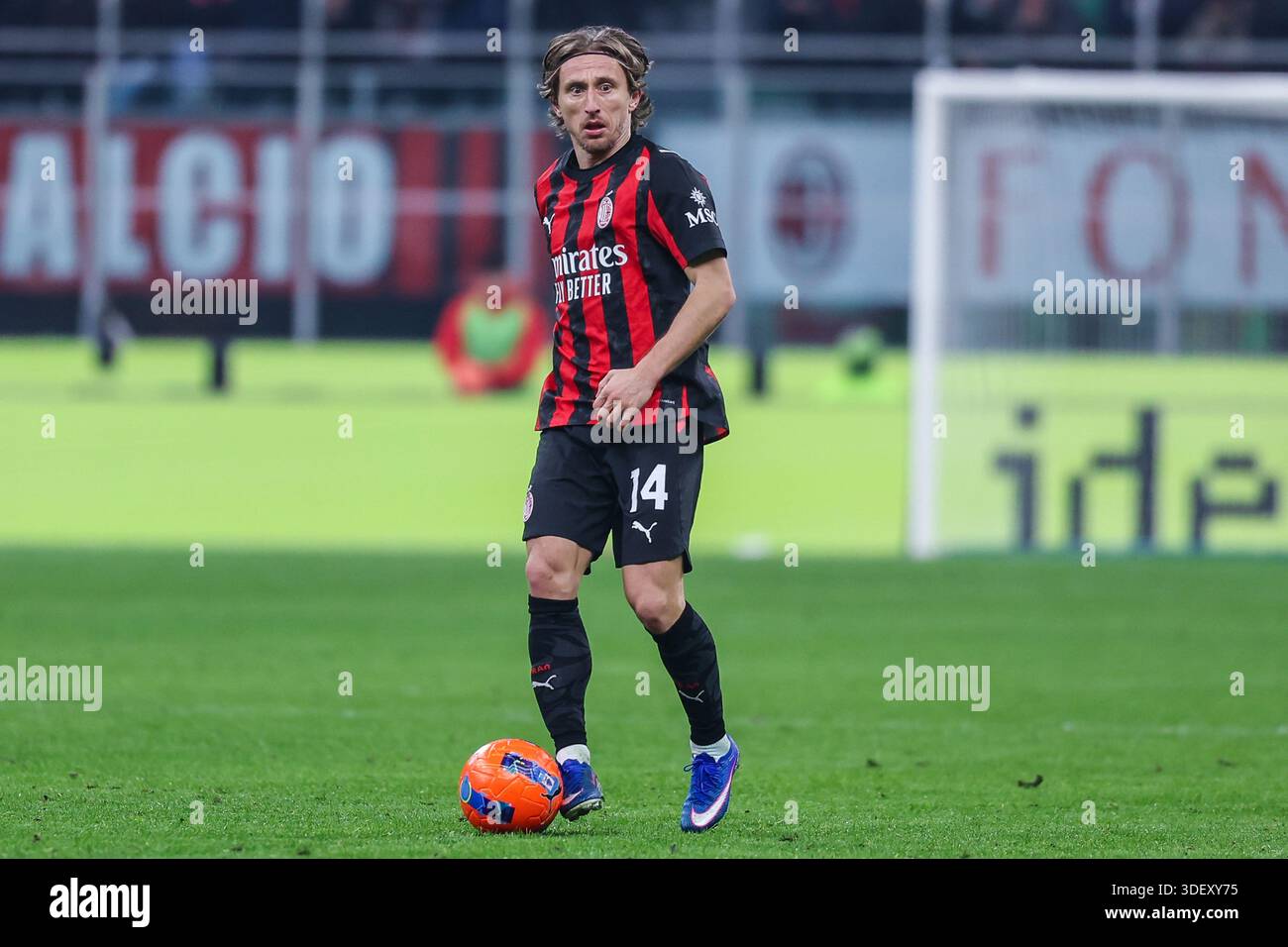 Luka Modric of AC Milan seen in action during Serie A 2025/26 football ...