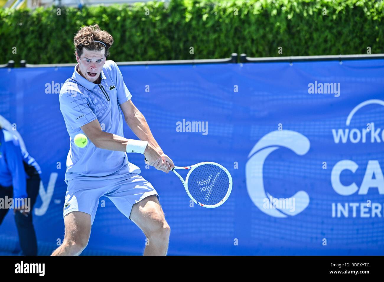 Canberra, Australia. 9 January 2026, Alexander Blockx during the ...
