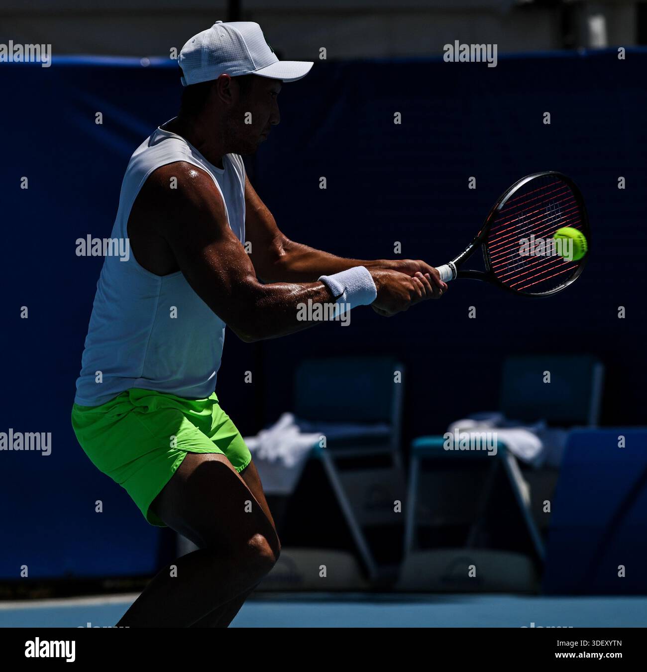 Canberra, Australia. 9 January 2026, James McCabe during the Canberra ...