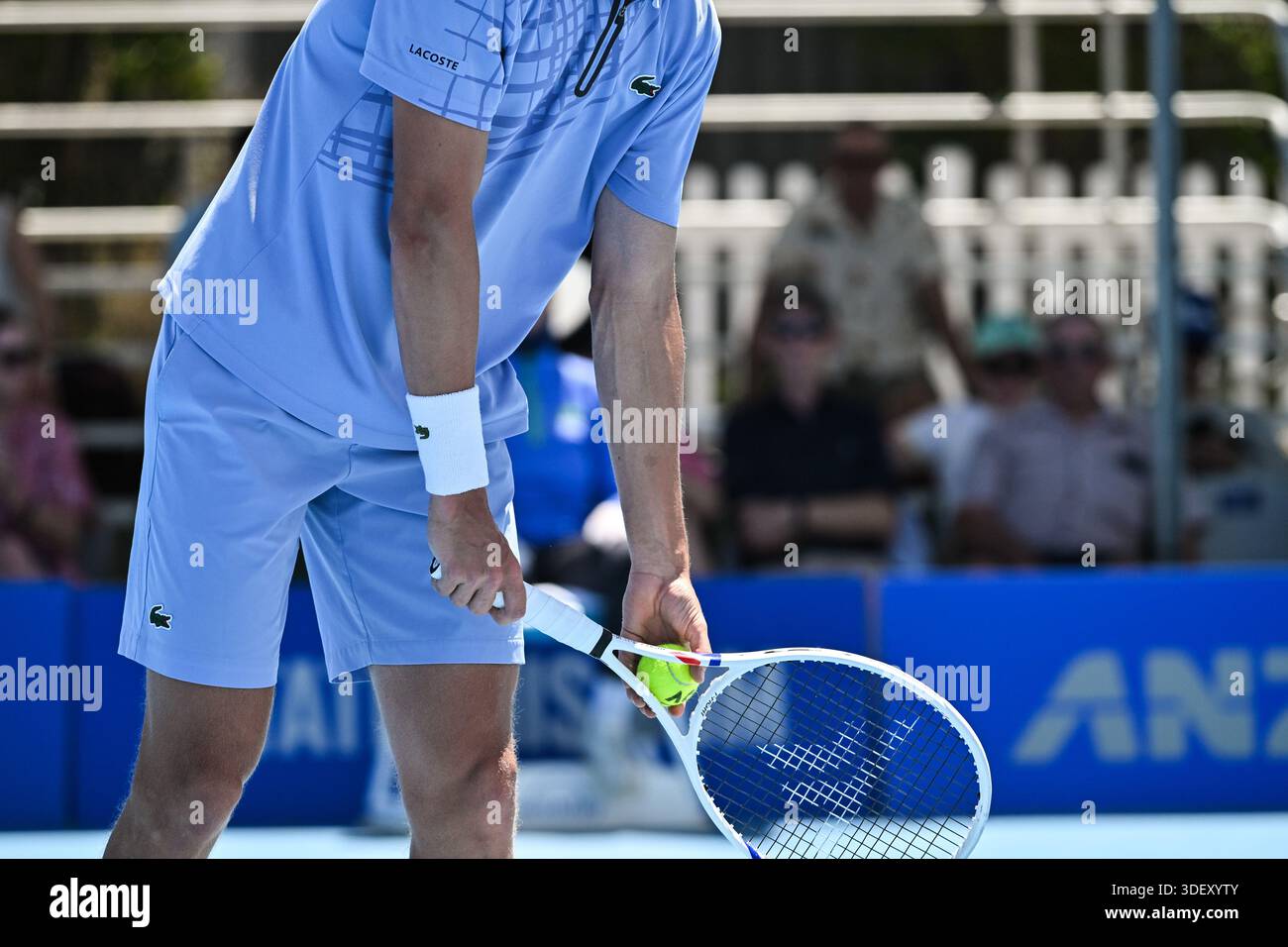 Canberra, Australia. 9 January 2026, Alexander Blockx during the ...