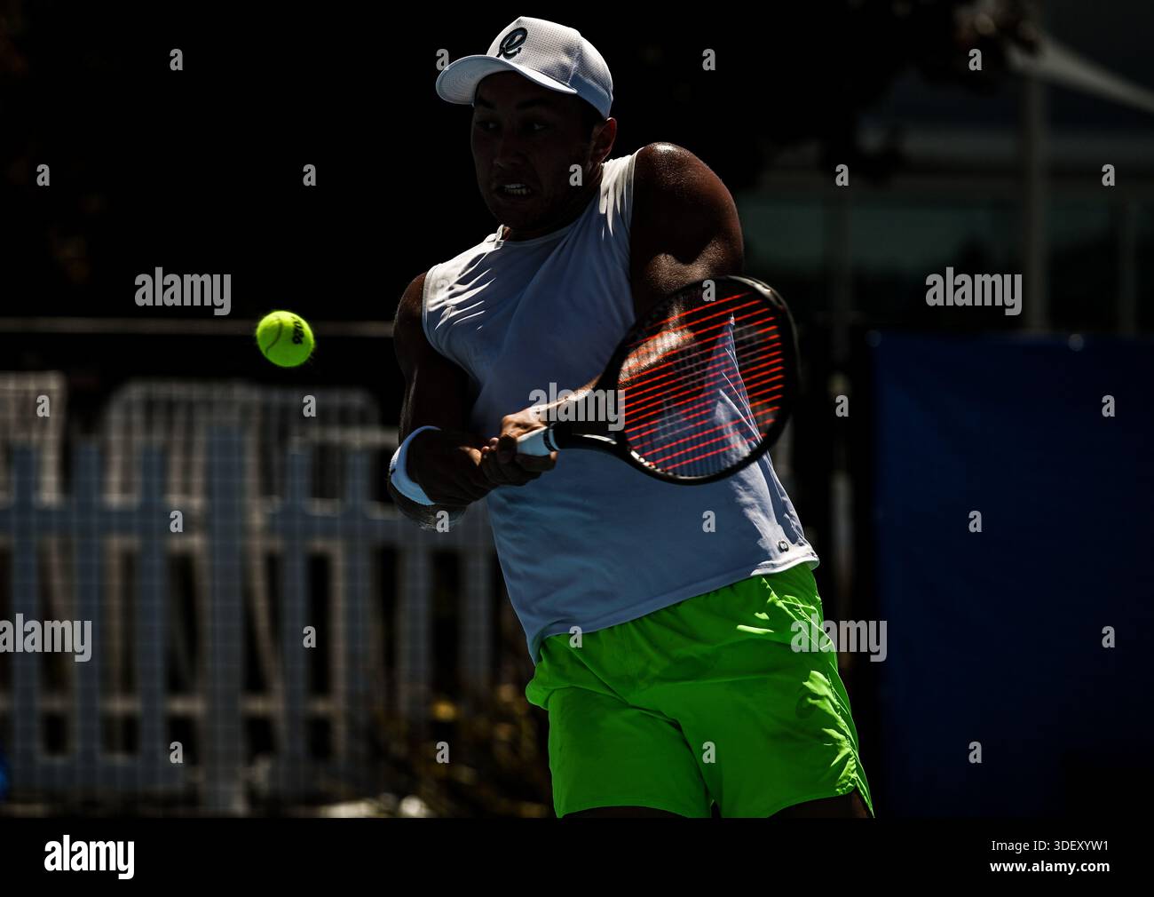 Canberra, Australia. 9 January 2026, James McCabe during the Canberra ...
