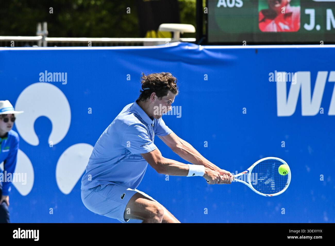 Canberra, Australia. 9 January 2026, Alexander Blockx during the ...