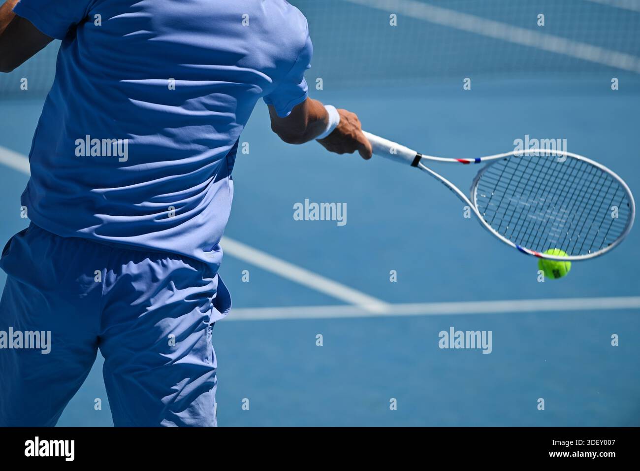 Canberra, Australia. 9 January 2026, Alexander Blockx during the ...