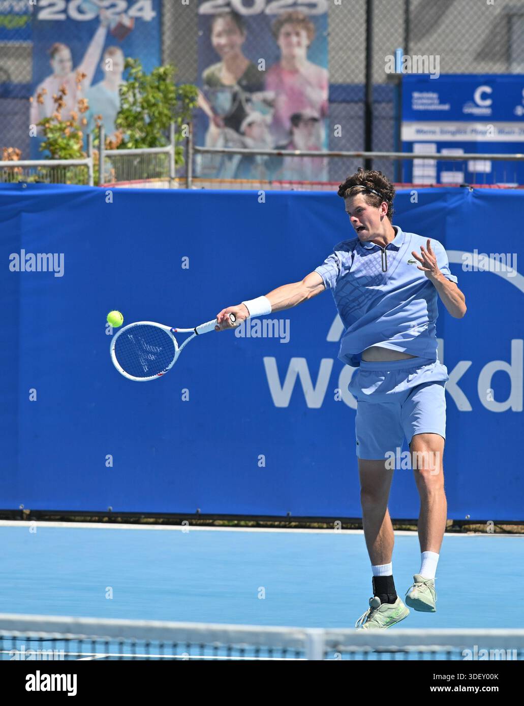 Canberra, Australia. 9 January 2026, Alexander Blockx during the ...