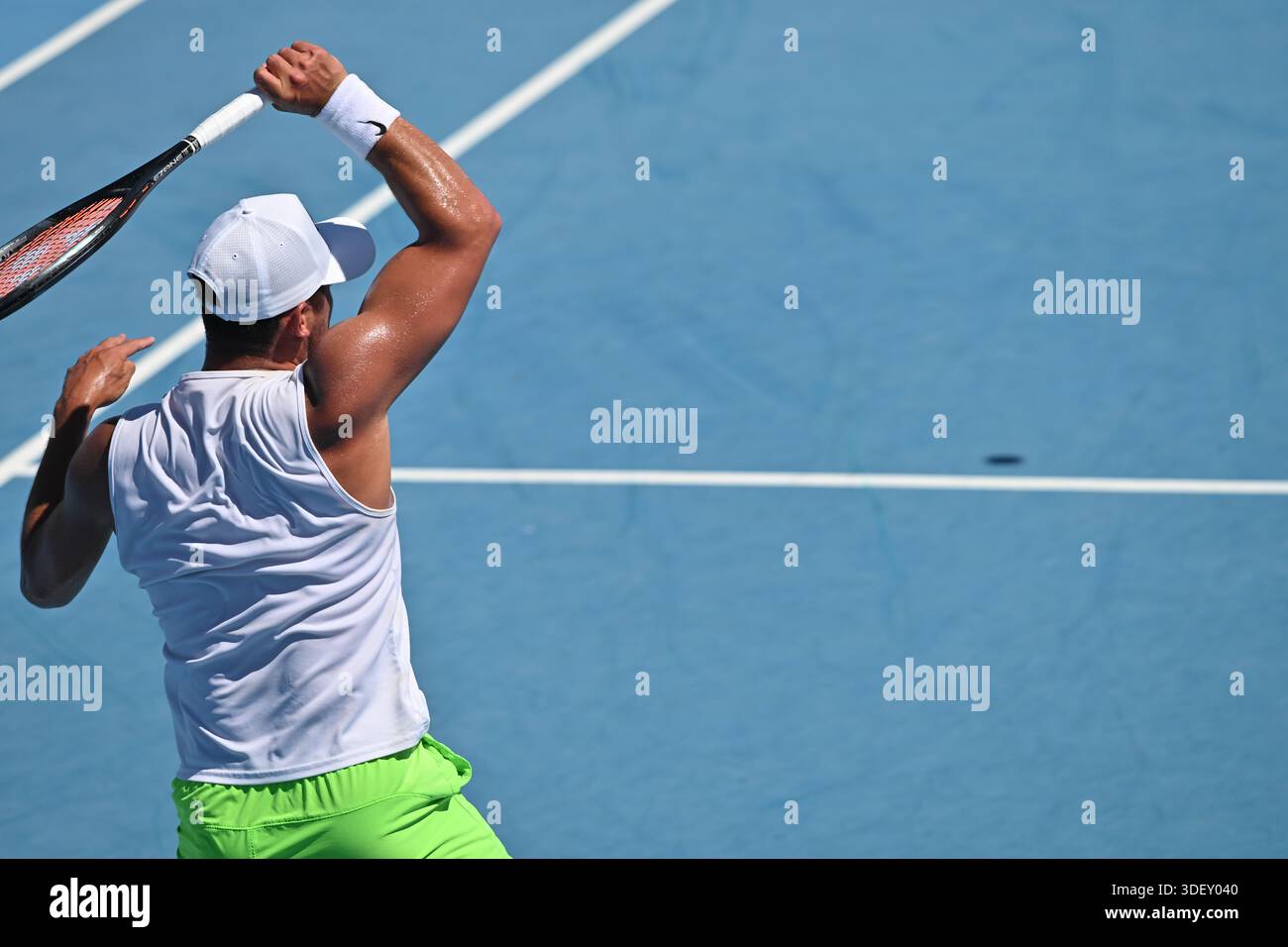 Canberra, Australia. 9 January 2026, James McCabe during the Canberra ...