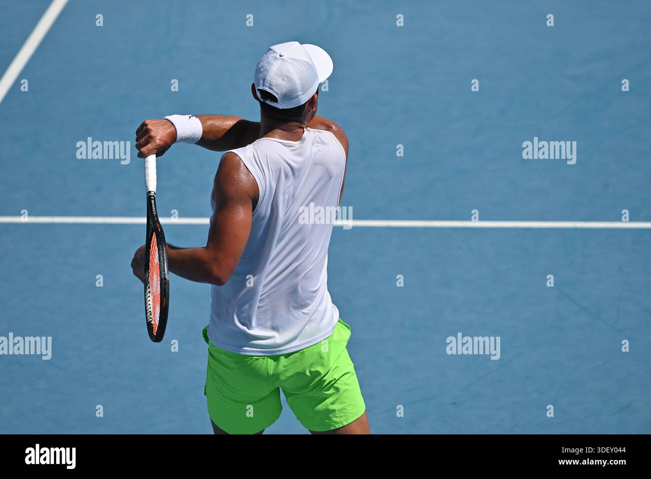 Canberra, Australia. 9 January 2026, James McCabe during the Canberra ...