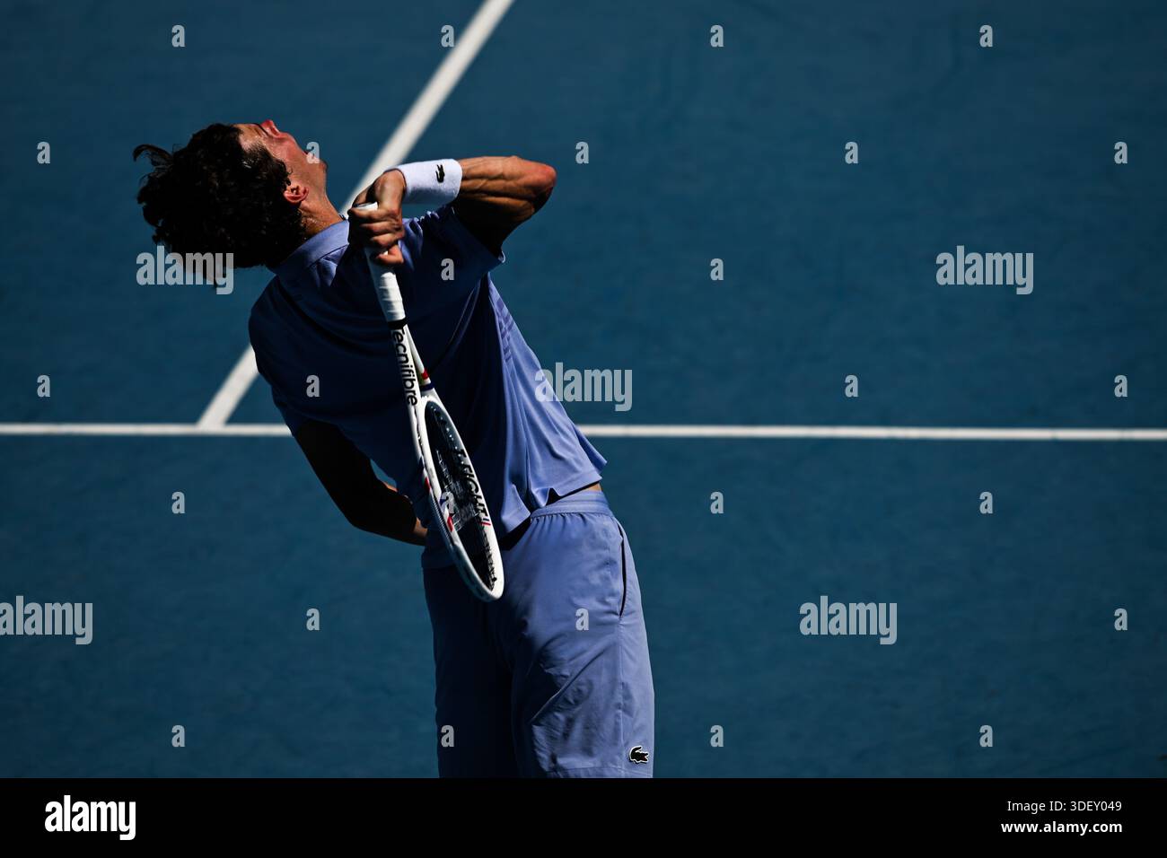 Canberra, Australia. 9 January 2026, Alexander Blockx during the ...