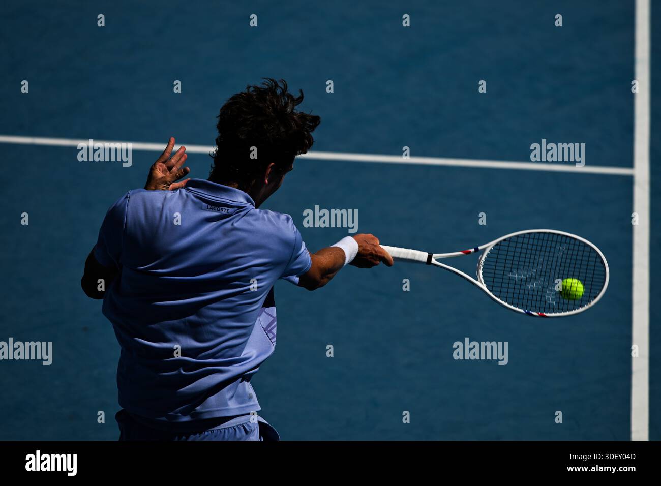 Canberra, Australia. 9 January 2026, Alexander Blockx during the ...